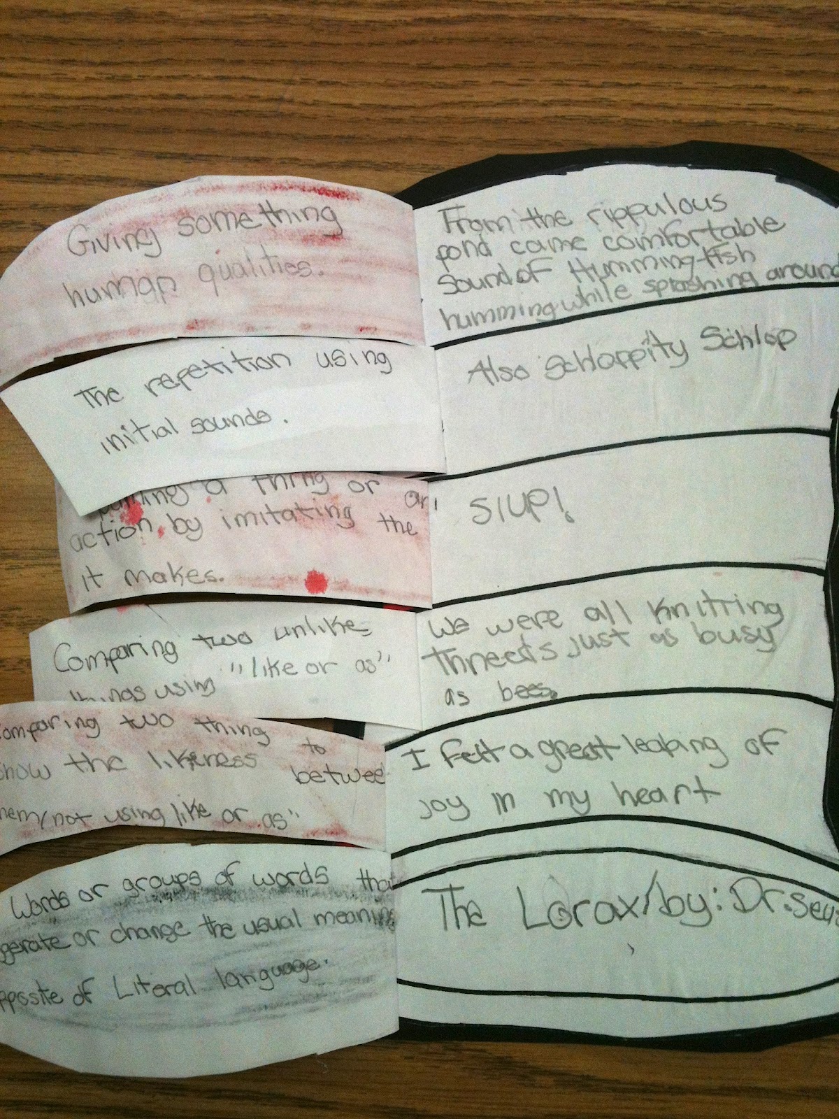 Figurative Language Foldable - The Teachaholic